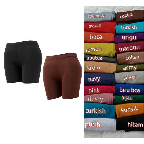Promo Legging Wanita Celana pendek strech cewek Strit Short pant ...
