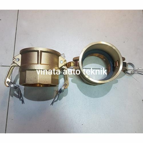 Jual Cam lock Camlock kuningan type D 200 ( 2 inch ) brass - Jakarta ...
