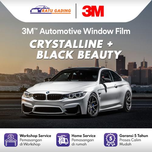 Jual Kaca Film 3M Crystalline & Black Beauty Kombinasi Murah tetap Adem - Small Car - Kab ...