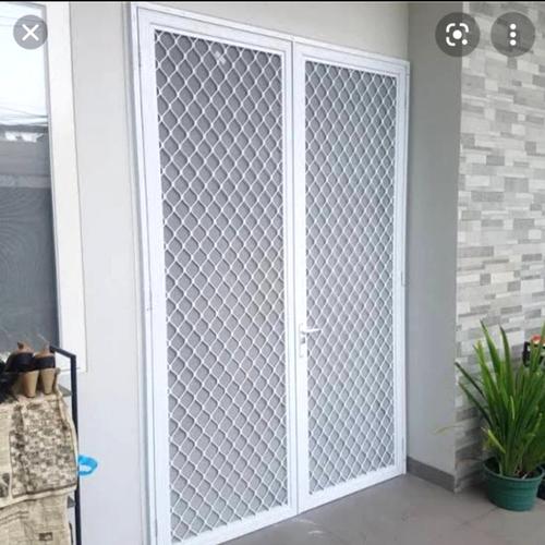 Jual pintu expanda aluminium kawat nyamuk double - Putih - Kota Bogor ...