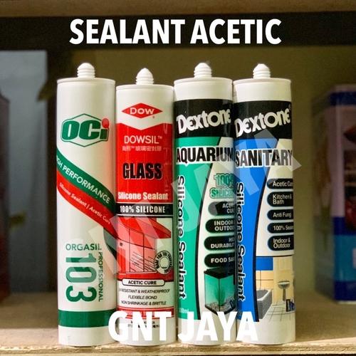Jual SEALANT ACETIC OCI dextone dowsil corning seal Orgasil 103 lem ...