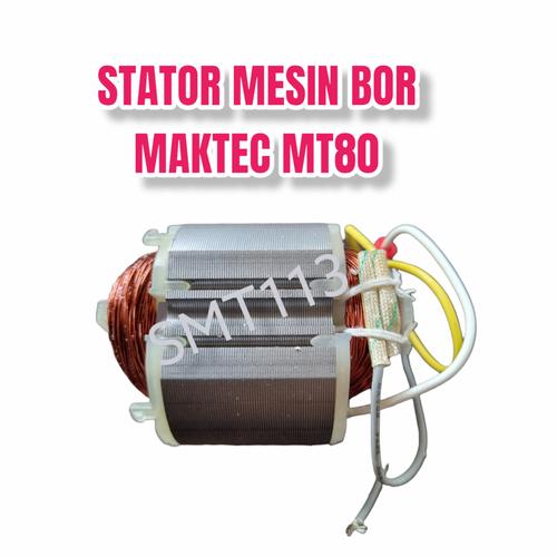 Jual STATOR MAKTEC MT80 BANTALAN MESIN BOR TANGAN MAKTEC MT 80 MT80B ...