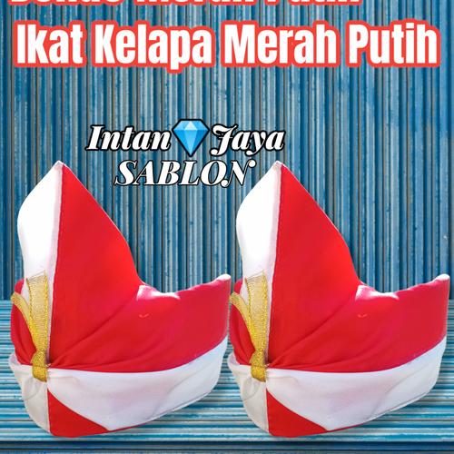 Jual IKAT KEPALA MERAH PUTIH/UMBUL UMBUL KETUPAT TERBARU - ikat Kepala ...