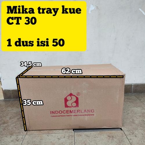 Jual Mika tray kue tart kotak CT 300 u 30 cm-T15 ( PER KARTON / DUS ) - Kota Surabaya - Felice ...