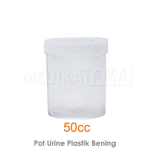 Jual Pot Urine Pot Plastik Bening 50cc - Jakarta Timur - Medikatama ...