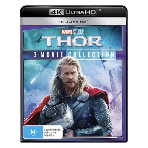Jual 4K Marvel Thor 3-Movie Collection (Thor, The Dark World, Ragnarok ...