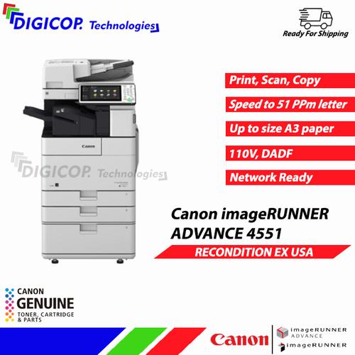 Jual Canon imageRUNNER ADVANCE IRA 4551 Rekondisi Ex USA - Jakarta ...