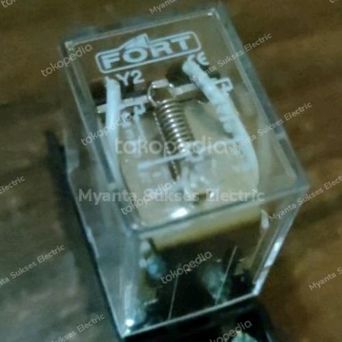 Jual Relay Bantu FORT LY2 220VAC / 24DC / 12VDC - 12 VDC - Jakarta ...
