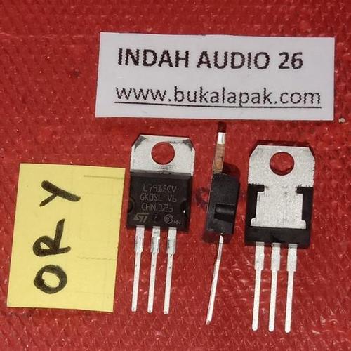 Jual Ic Regulator 7915 St Voltage Regulator Tr L7915V Tegangan 15V ...