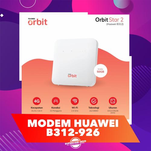 Jual MODEM HUAWEI B31-926 ORBIT STAR 2 TELKOMSEL - Kab. Sintang ...