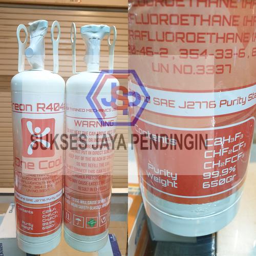 Jual Freon R404a One Cool 650Gr - Jakarta Barat - Sukses Jaya Pendingin | Tokopedia