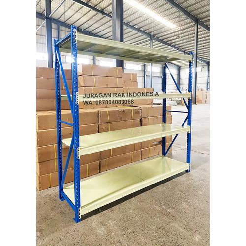 Jual Rak Gudang Medium Duty 500 kg Tinggi 2 Meter . Rak Besi Serbaguna ...