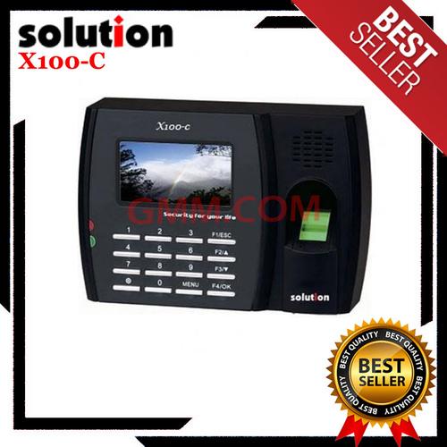Jual Solution X100-C Mesin Absensi Sidik Jari - Fingerprint X100C ...