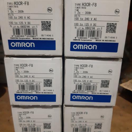Jual TIMER OMRON H3CR-F8 TWIN TIMER 220VAC - Kota Bandung - mitra ...