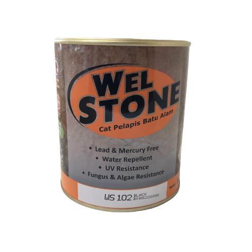 Jual CAT PELAPIS BATU ALAM WELSTONE ANTI JAMUR DAN LUMUT - TRANSPARAN ...