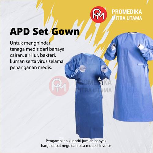 Jual APD Set Gown | Baju Rumah Sakit - Kota Samarinda - Promedika Mitra ...