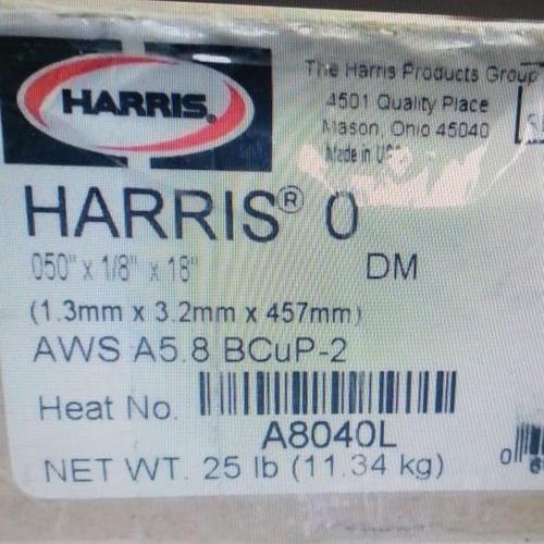 Jual Kawat Las Harris 0 AWS A5.8 BCuP-2 Ukuran 1.3mm x 3.2mm x 457mm ...