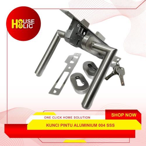 Jual Kunci Pintu Aluminium Set / Gagang Pintu / Handle Pintu - 004 SSS - Kota Makassar ...