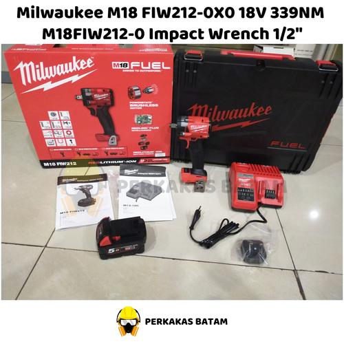 Jual Milwaukee M18 FIW212-0X0 18V 339NM M18FIW212-0 Impact Wrench 1/2 ...