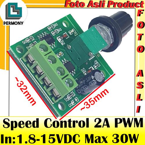 Jual DC Motor Speed 2A 30W Modul PWM Module - Jakarta Pusat - Permony ...