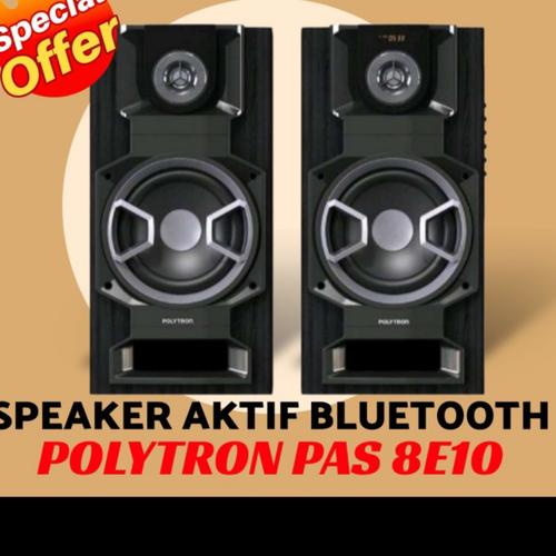 Jual polytron speaker aktif bluetooth pas 8e10 original garansi resmi ...
