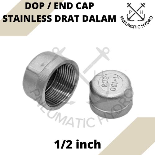 Jual Dop / End Cap Stainless 304 Drat 1/2inch Drat Dalam - Jakarta ...