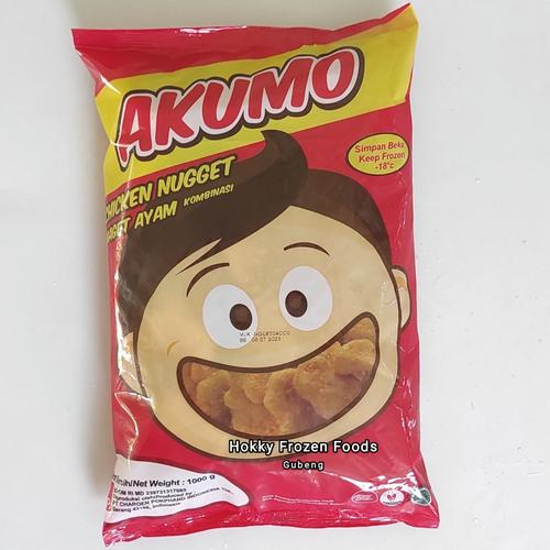 Jual AKUMO Nugget Ayam 1 kg - 250 Gr - Kota Surabaya - HokkyFrozenFoods ...