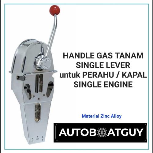 Jual Handle / Handel Gas Tanam Remote Throttle Single Lever Model Morse ...