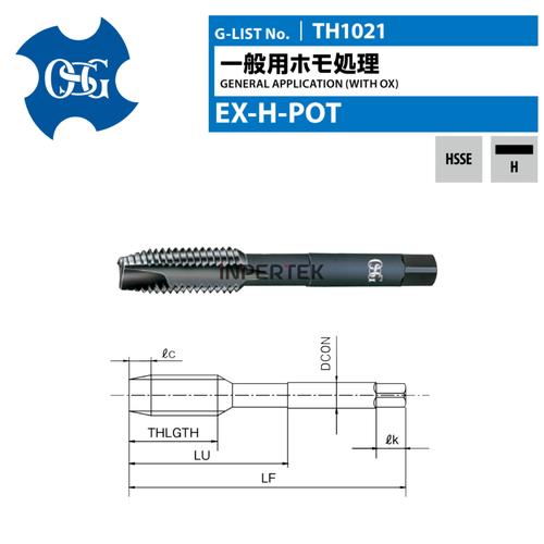 Promo TAP M10 X 1.5 POINTED OSG EX-H-POT TAP MESIN M10X1.5 ULIR HSS PO JAPAN - M10 X 1.5 - Kab ...