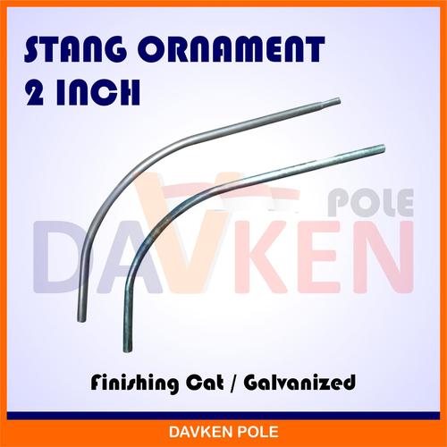 Jual Stang Pipa Tiang Ornament Lampu PJU 2 Inch - HD Galvanized ...