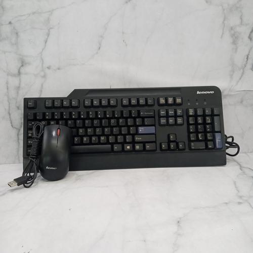 Jual MOUSE + KEYBOARD MEREK LENOVO SEPAKET SUPER MURAH, DAN LIKE NEW ...