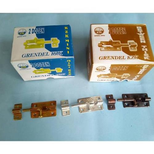 Jual GRENDEL MINI isi 1lusin/Slot/GRENDEL JENDELA PINTU LEMARI MINI ...