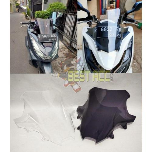 Jual Windshield Honda Pcx 160 2021 2022 Model Batman 3Mm Visor Pcx 160 ...