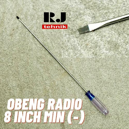 Jual Obeng Radio Screwdriver Transparan Panjang 8 inch × 3mm Min ...