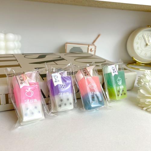 Jual Penghapus Boba Karet Minuman Milk Tea Eraser Hapusan Karakter Lucu ...