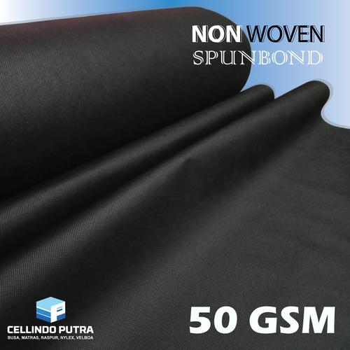 Jual Kain Spunbond Hitam 50Gsm [Rollan/100meter] - Laken / Furing Bahan ...