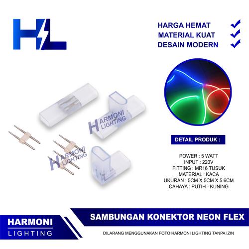 Jual Sambungan Konektor Lampu Neon Flex 220V LED Fleksibel Neonflex ...