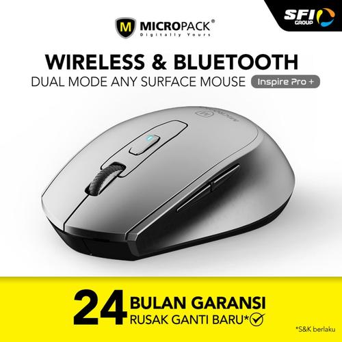 Jual Micropack BT-730WT Mouse Wireless And Bluetooth Inspire Pro Bluetech - Jakarta Pusat ...