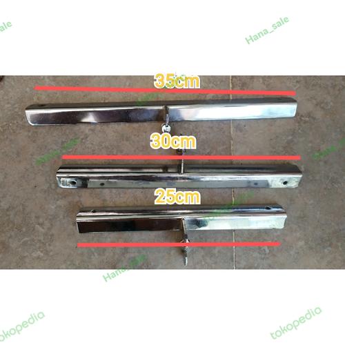 Jual braket stainless kaca, rak, display siku sanggahan kaca - 30cm ...
