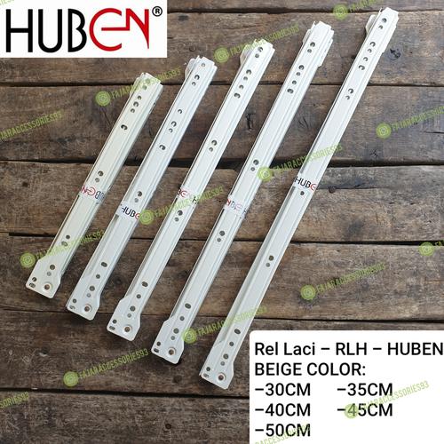 Jual Rel Laci Drawer Huben 30/35/40/45/50 - 35cm(14") - Kota Surabaya ...