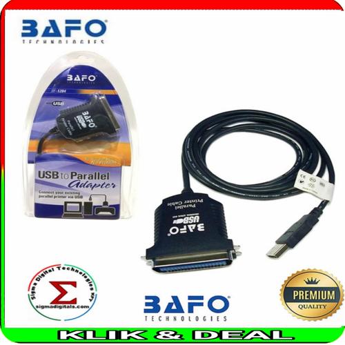 Jual USB to parallel printer adapter 1284 BAFO original - Jakarta Pusat ...