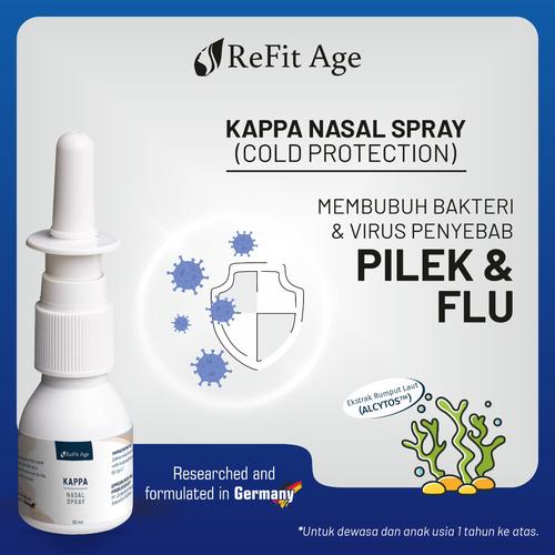 Promo Kappa Nasal Spray Semprotan Proteksi Hidung Hygene dan 100% ...