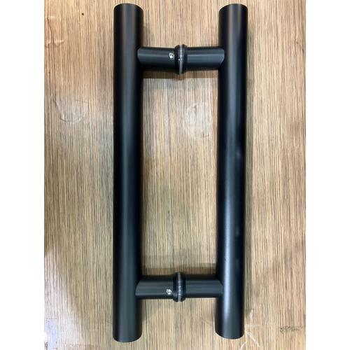 Jual Pull Handle Hitam Bulat FITPRO Black Stainless Steel 35CM ...