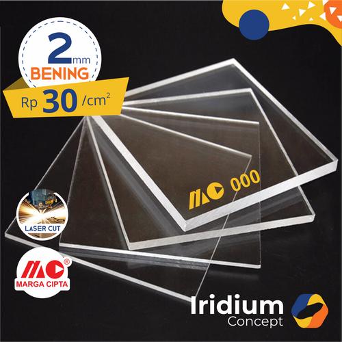 Jual Akrilik/Acrylic Lembar/Sheet bening 2mm/2 mm Kecil Custom - Kota ...