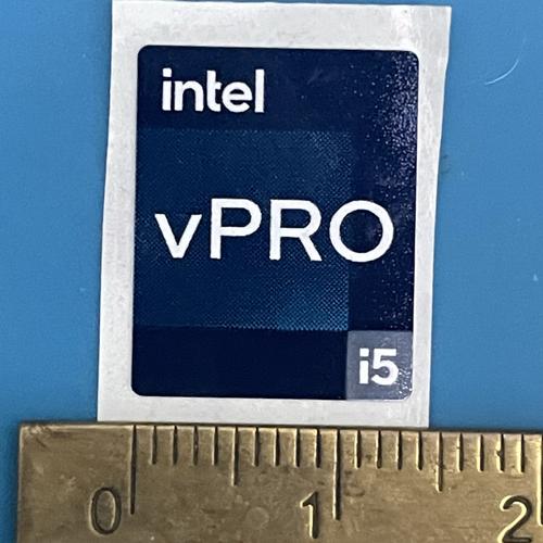 Jual Sticker stiker logo intel core i5 vpro 11/12th gen ori ukuran ...