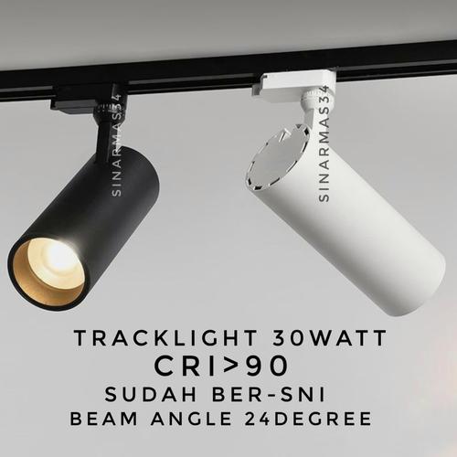 Jual 2set Lampu Sorot 30watt CRI 90 LED Spot Rel 1Meter PVC Tracklight ...