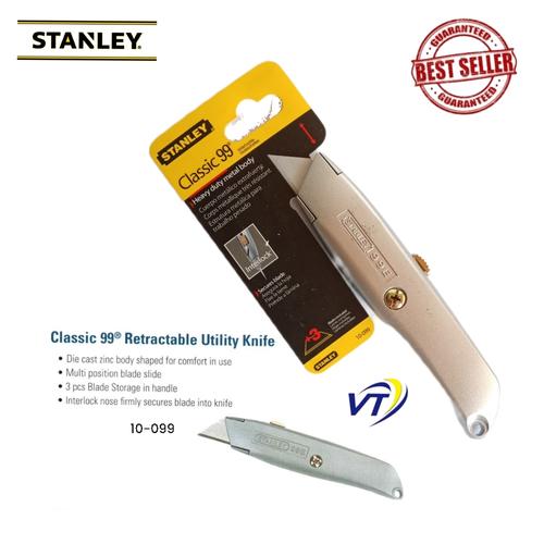Jual Stanley 10-099 Pisau Cutter Knife Utility Retractable Classic99 ...