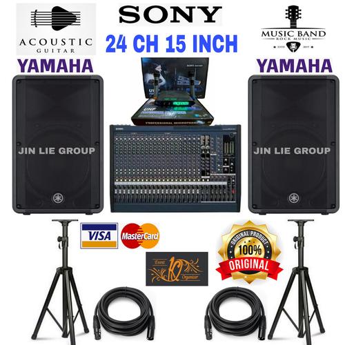 Jual PAKET SOUND SYSTEM YAMAHA 24 CHANNEL 15 INCH FULL GARANSI 1 TAHUN ...