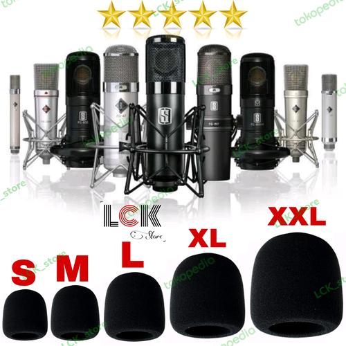Jual busa mic extra large - cover kondenser jumbo studio recording ...