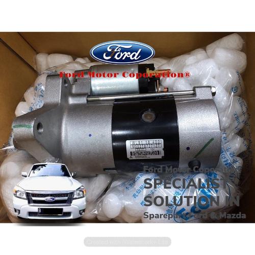 Jual Starter dinamo stater Ford Ranger TDI TDCI 2500cc 3000cc Mazda BT ...
